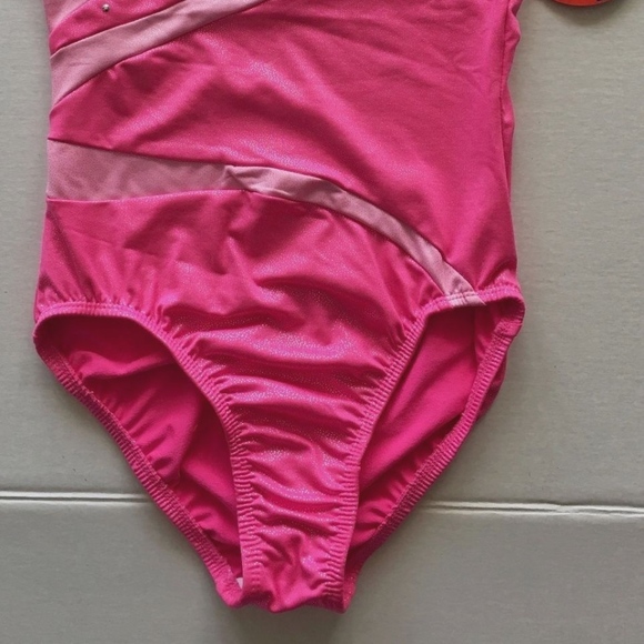 Danskin | Other | Nwt Danskin Performanc Metallic Rhinestone Leotard ...